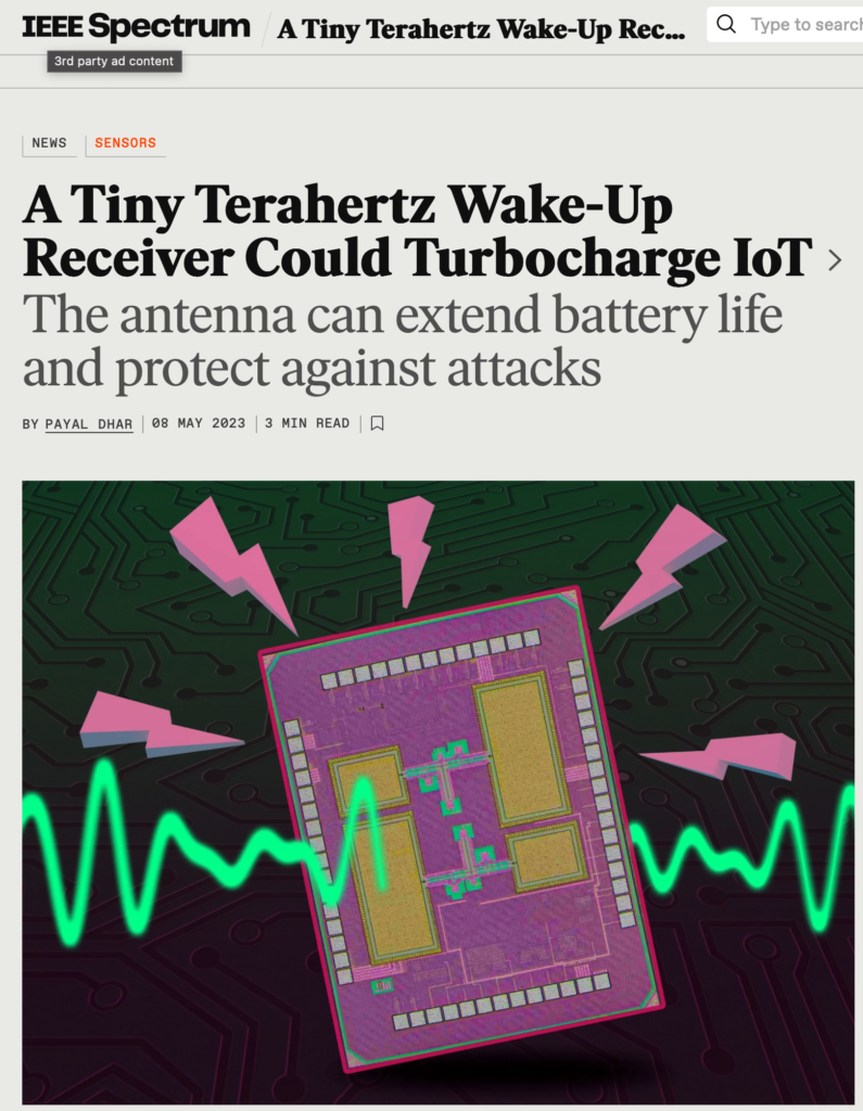 - MIT Terahertz Integrated Electronics